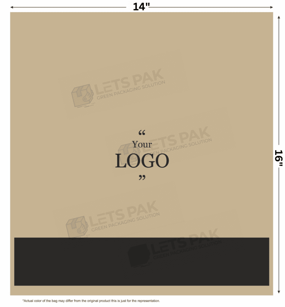 Customized Paper Bag 14 X 16 (Your Brand ) - Best Paper Bag